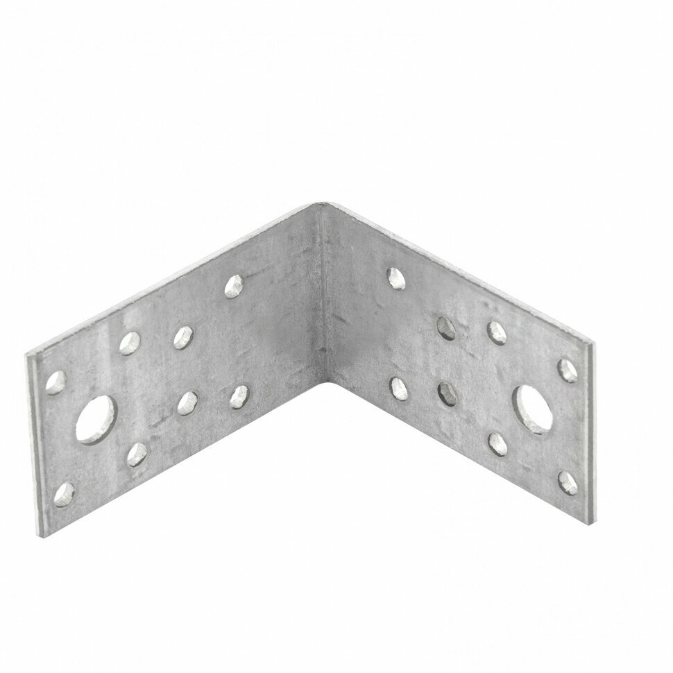 Крепежный уголок 1.7 мм, КU 70 x 70 x 40 мм Россия Сибртех, 46402