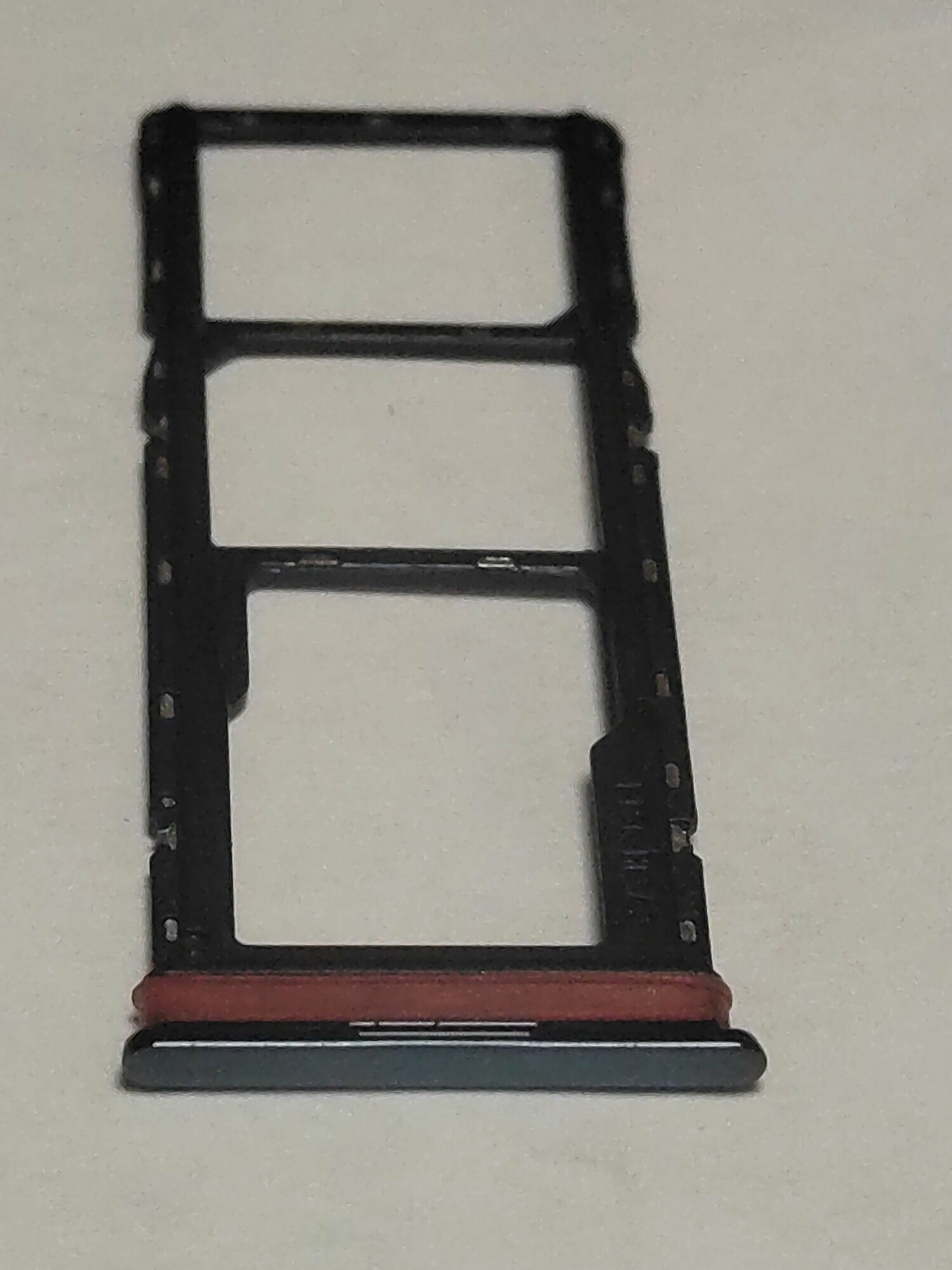 Сим лоток tecno spark 10 черный