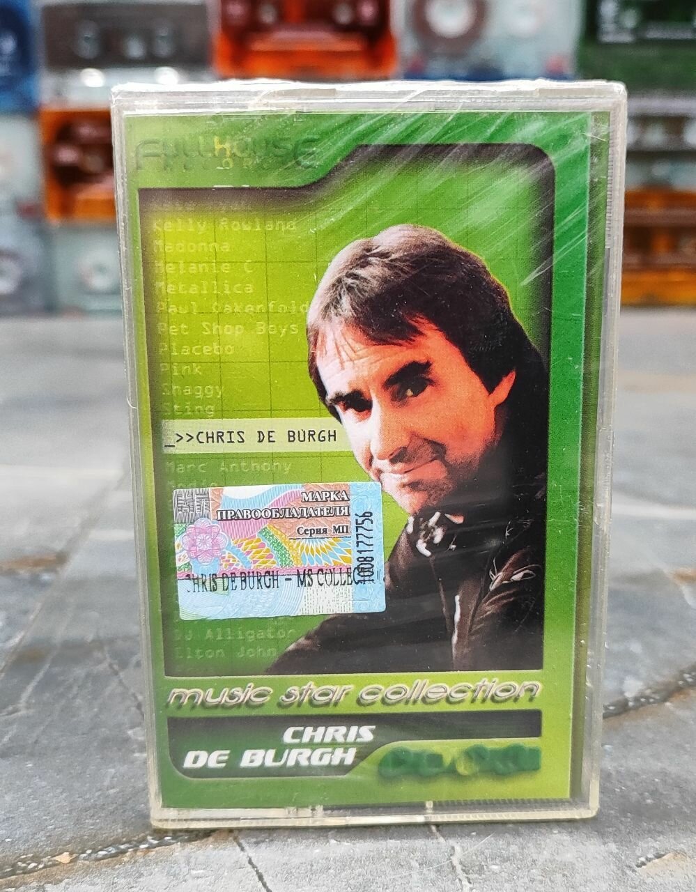 Chris de Burgh Music Star Collection, Кассета, аудиокассета (МС), 2003, .