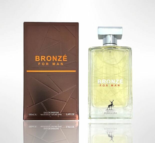 Парфюмерная вода Al Hambra BRONZE For Man 100ml (аромат Orange) для мужчин