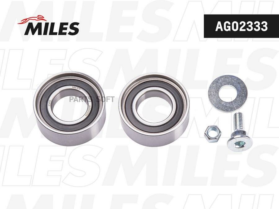 AG02333 MILES Ролик натяжителя ремня ГРМ MITSUBISHI OUTLANDER 3.0 06-12