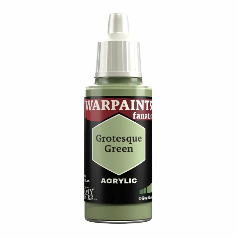 Акриловая краска Army Painter Warpaints Fanatic: Grotesque Green