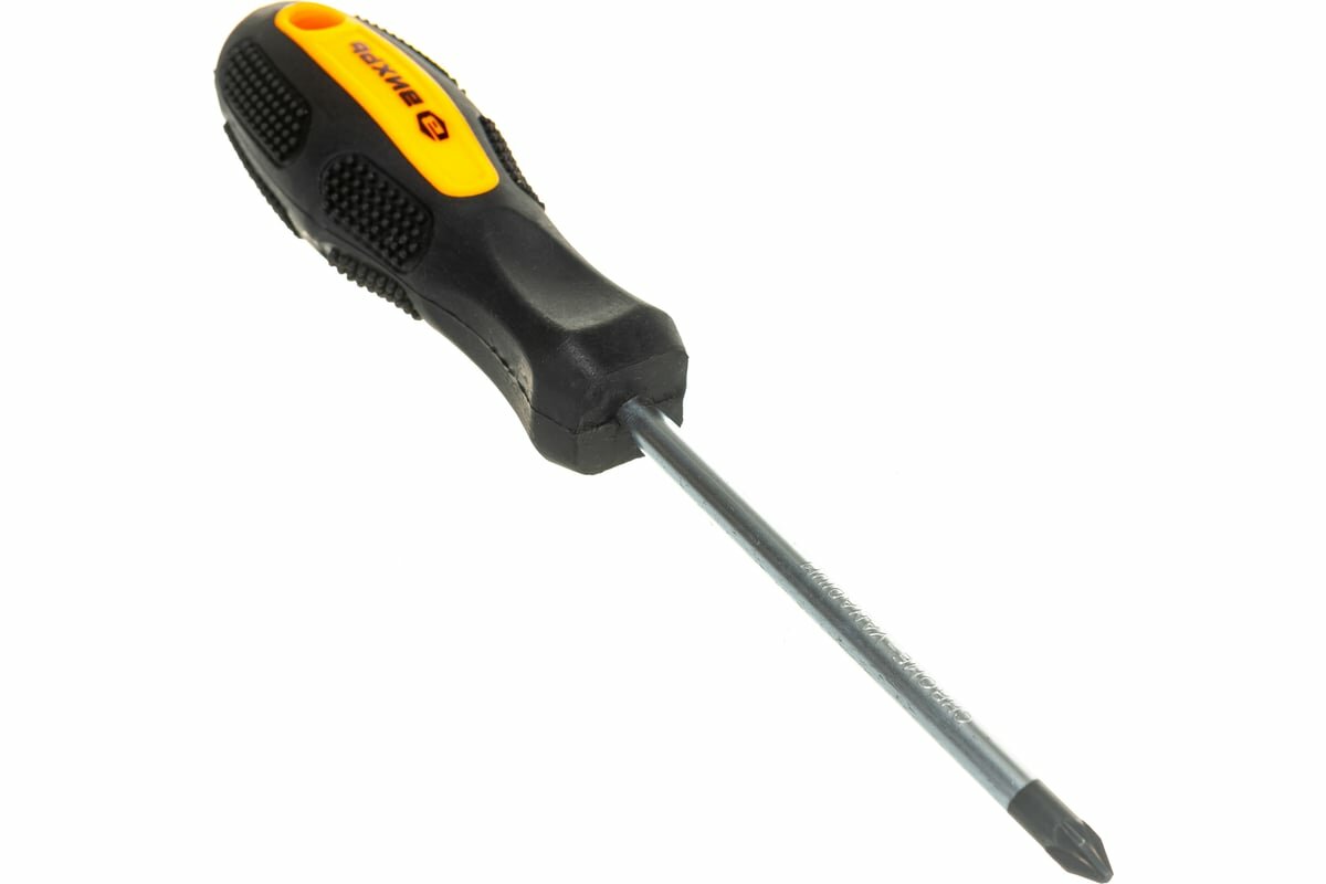 Вихрь крестовая отвёртка PZ2 100 мм - инструмент для сборки и ремонта с рукояткой