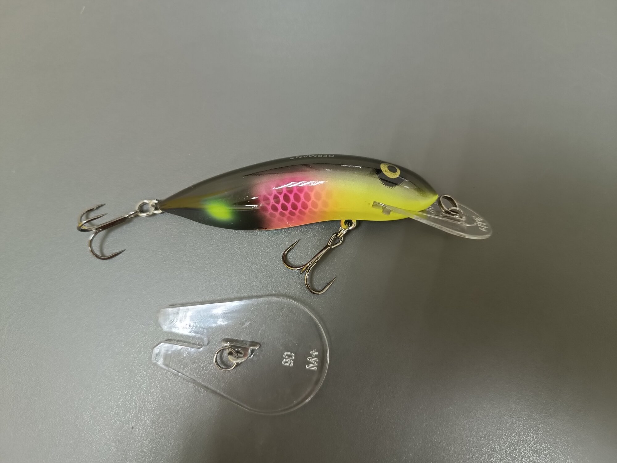 Воблер German Aggressor 85, цвет С314, 85 мм, 12 гр, плавающий, 4 м