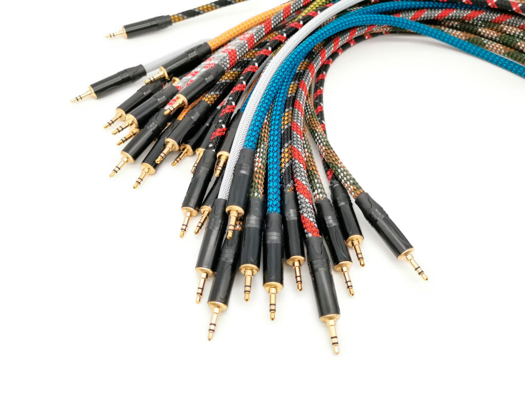Кабель аудио ZZcable G45-3,5-2RCA-0125-Z, MiniJack - 2хRCA, 1.25м (прямой-прямой)