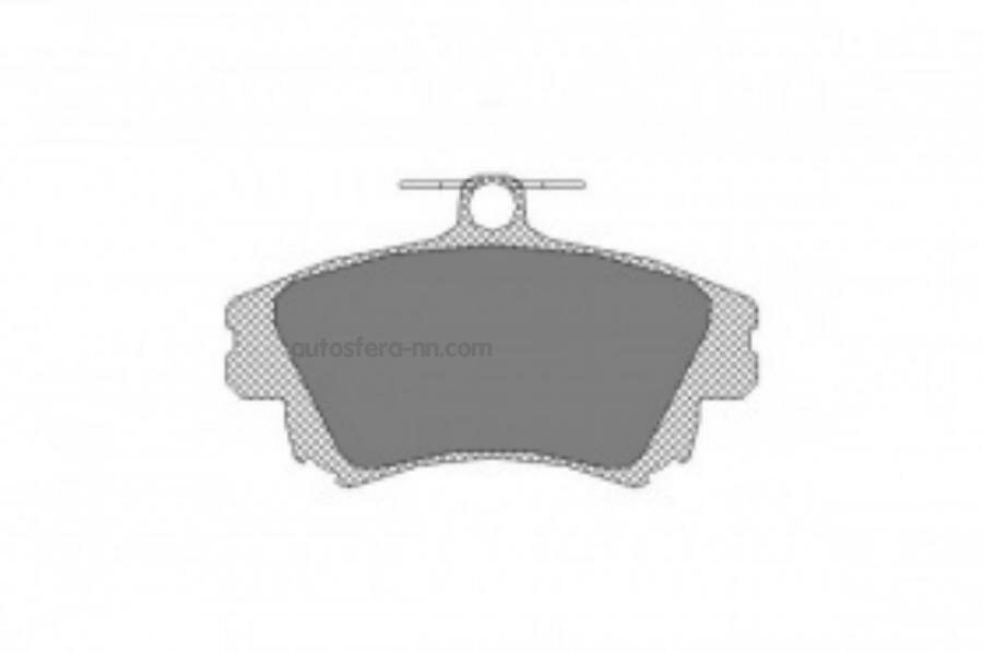 SCT GERMANY SP240 SCT SP 240 Тормозные колодки (комплект 4 шт.)