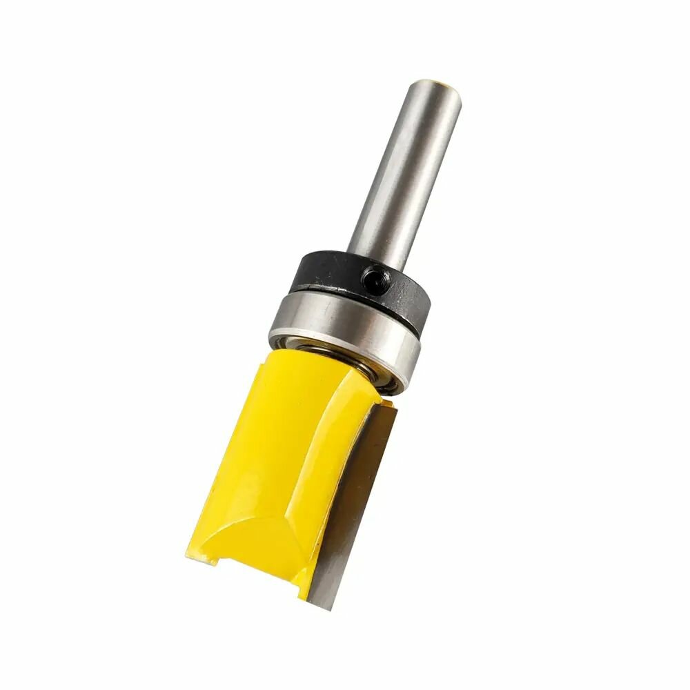 Фреза кромочная прямая 19x26 мм, верхний подшипник хвостовик 8 мм