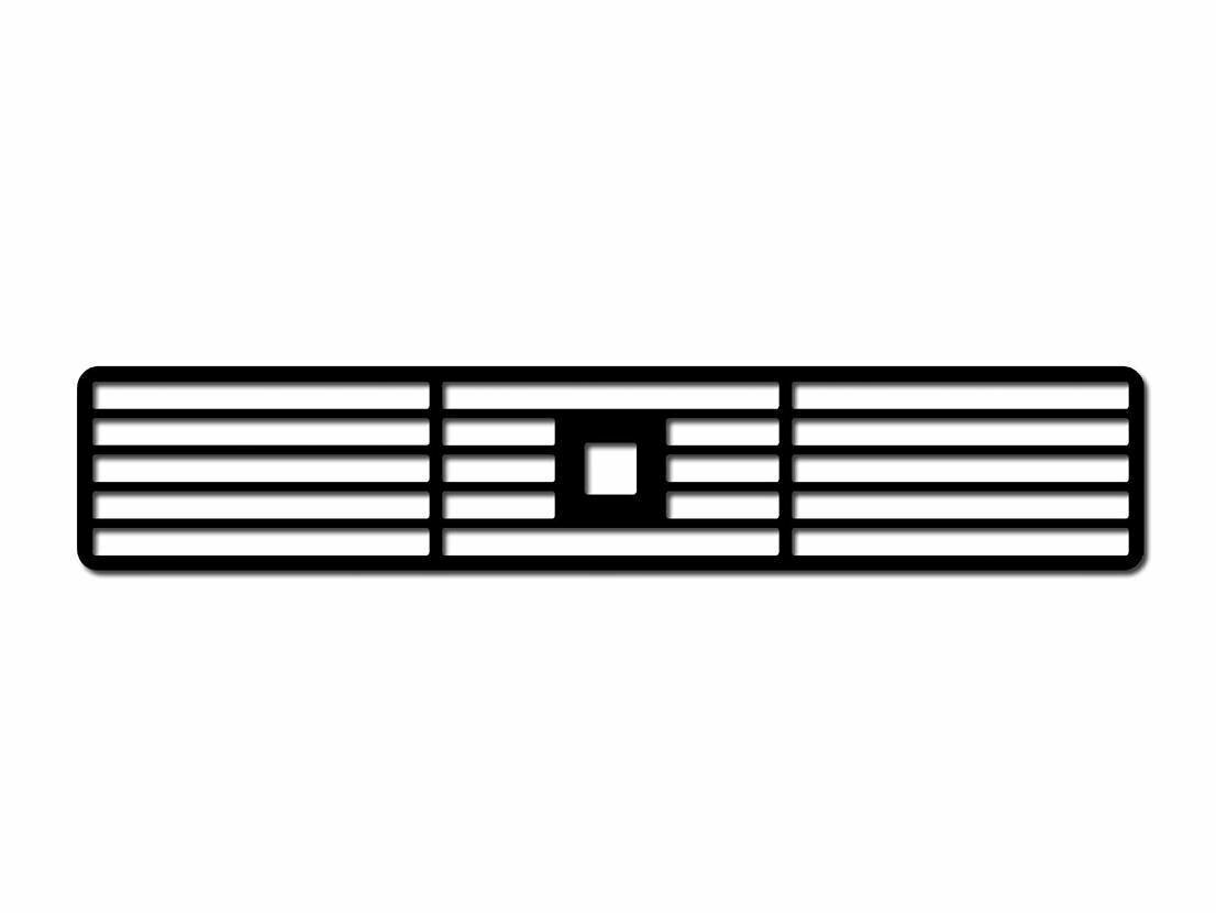 Декоративная решетка для варочной панели KMI 8590.0 SR Kuppersbusch DK 8595 Black Velvet