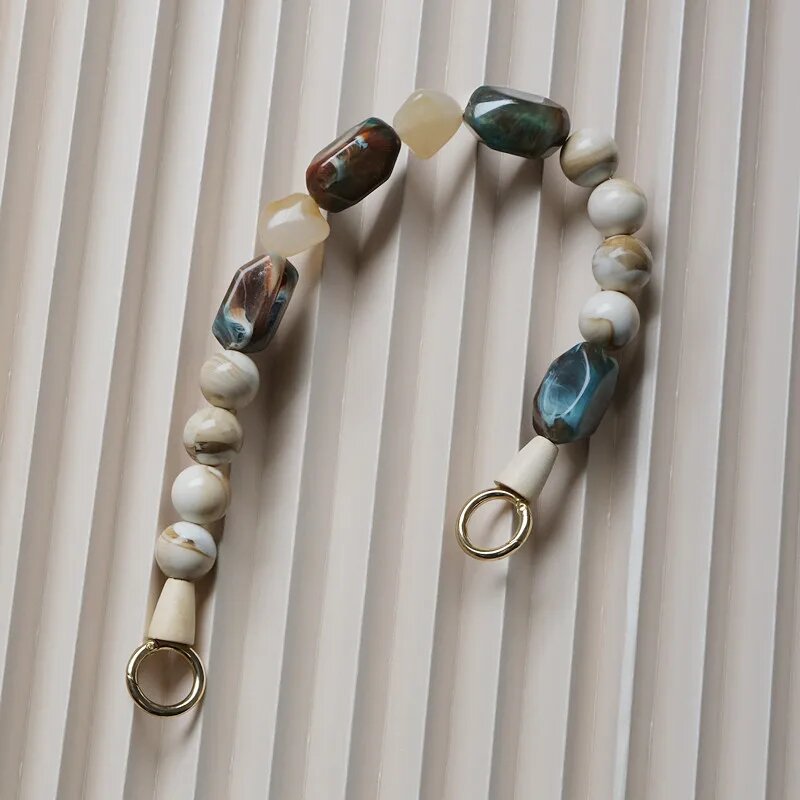 Аксессуары для сумок для женщин, роскошные запасные части для бусины из акриловой смолы, Style 1