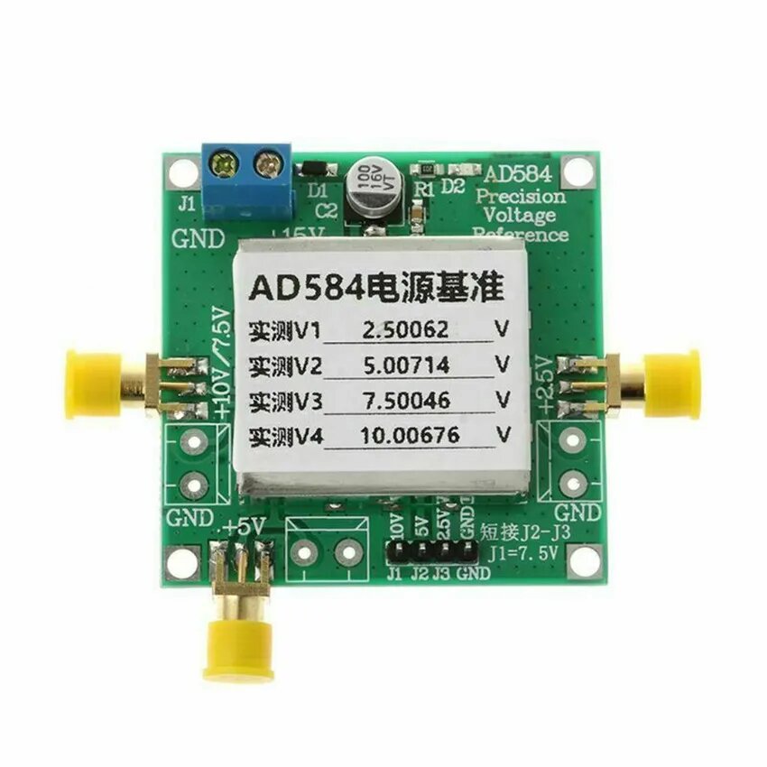 RUNPENGRONGBO Источник напряжения AD584 LM399 2.5В/5В/7.5В/10В