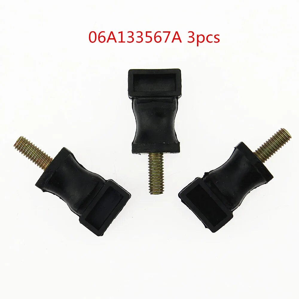 3 шт. вторичный воздушный насос резиновое Крепление для VW Beetle Golf для Jetta Passat 1999-2006 06A133567A
