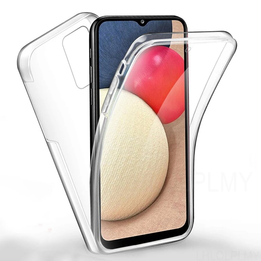 Двусторонний прозрачный чехол для Samsung Galaxy A02 A03 S A22 A32 A42 A52 A72 5G For Samsung M21