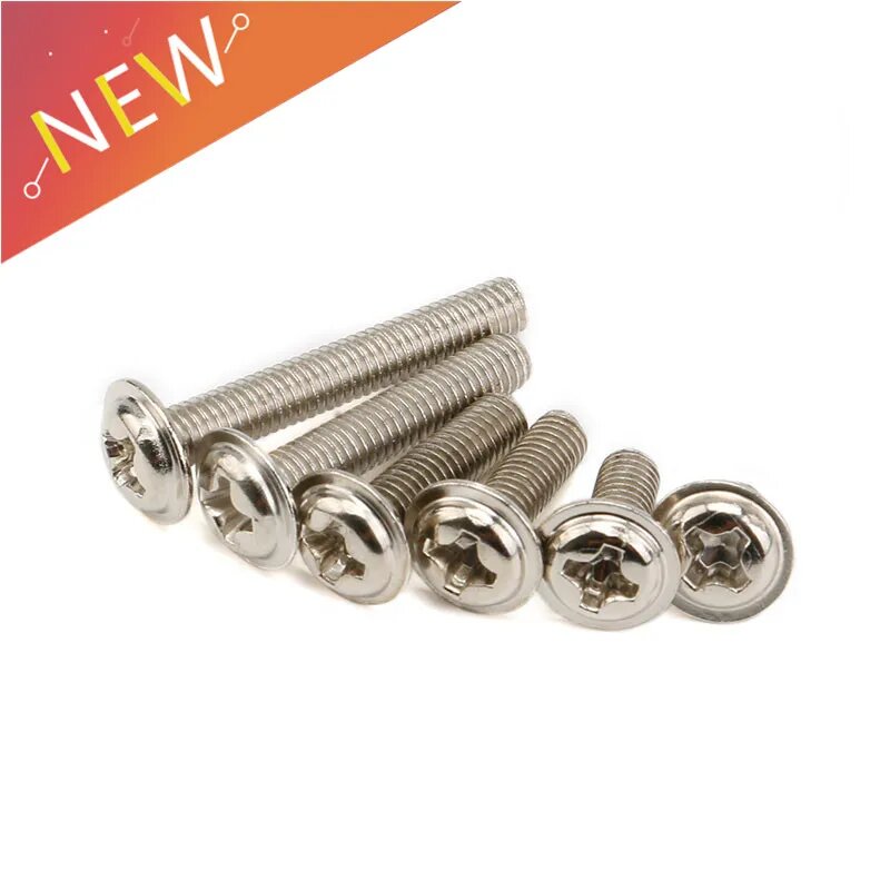 Винт M3 M3X5/6/8/10/12/16/20 мм, прецизионные шестигранные винты для жесткого диска, для компьютера, флоппи-дисковода, DVD-ПЗУ, материнская плата, 100 шт.