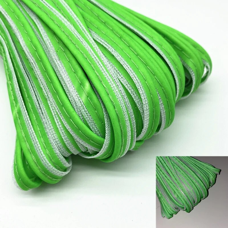 Светоотражающая лента 5 ярдов, 9 мм, Light Green