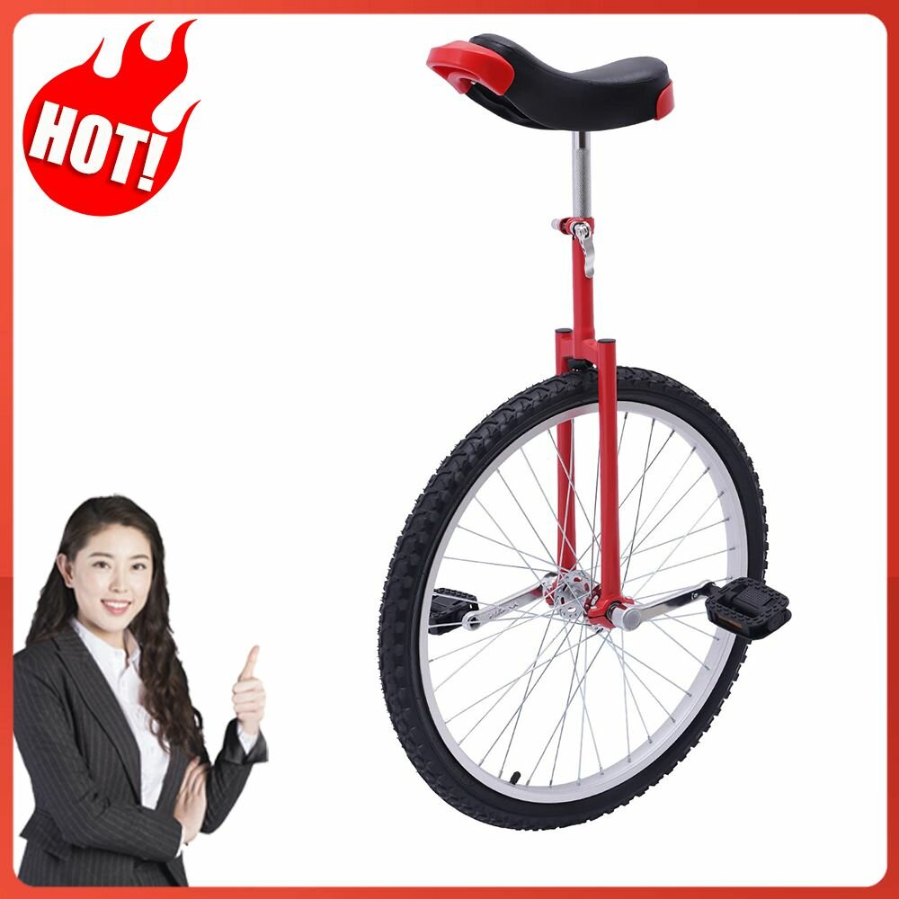 Одноколесный велосипед с 24-дюймовыми колесами