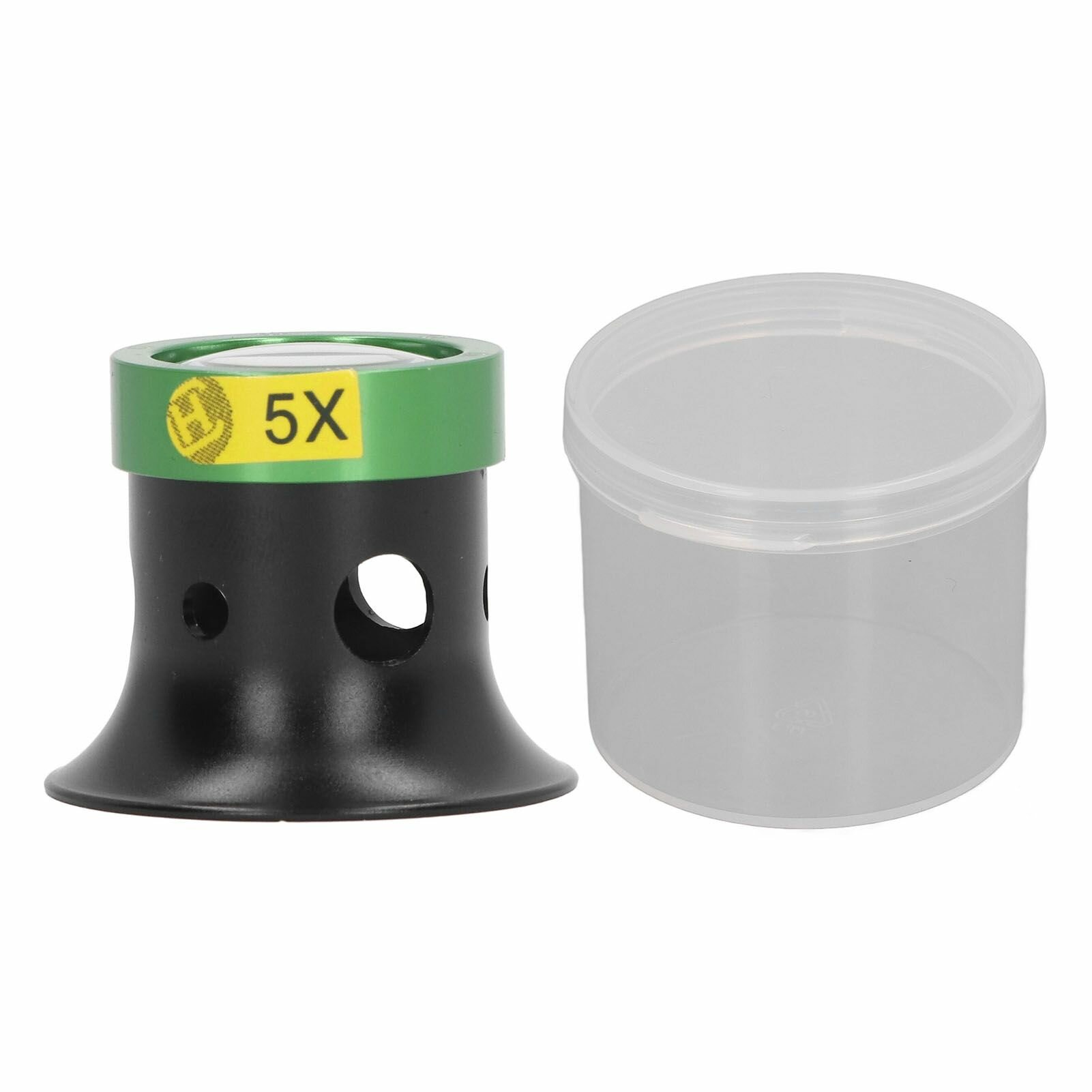 Портативная 5X ювелирная лупа для ремонта часов, схем, монет.