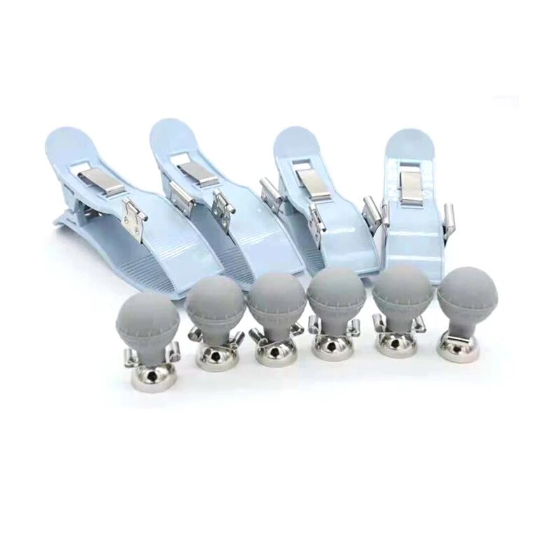 Электрод для ЭКГ с зажимом для взрослых