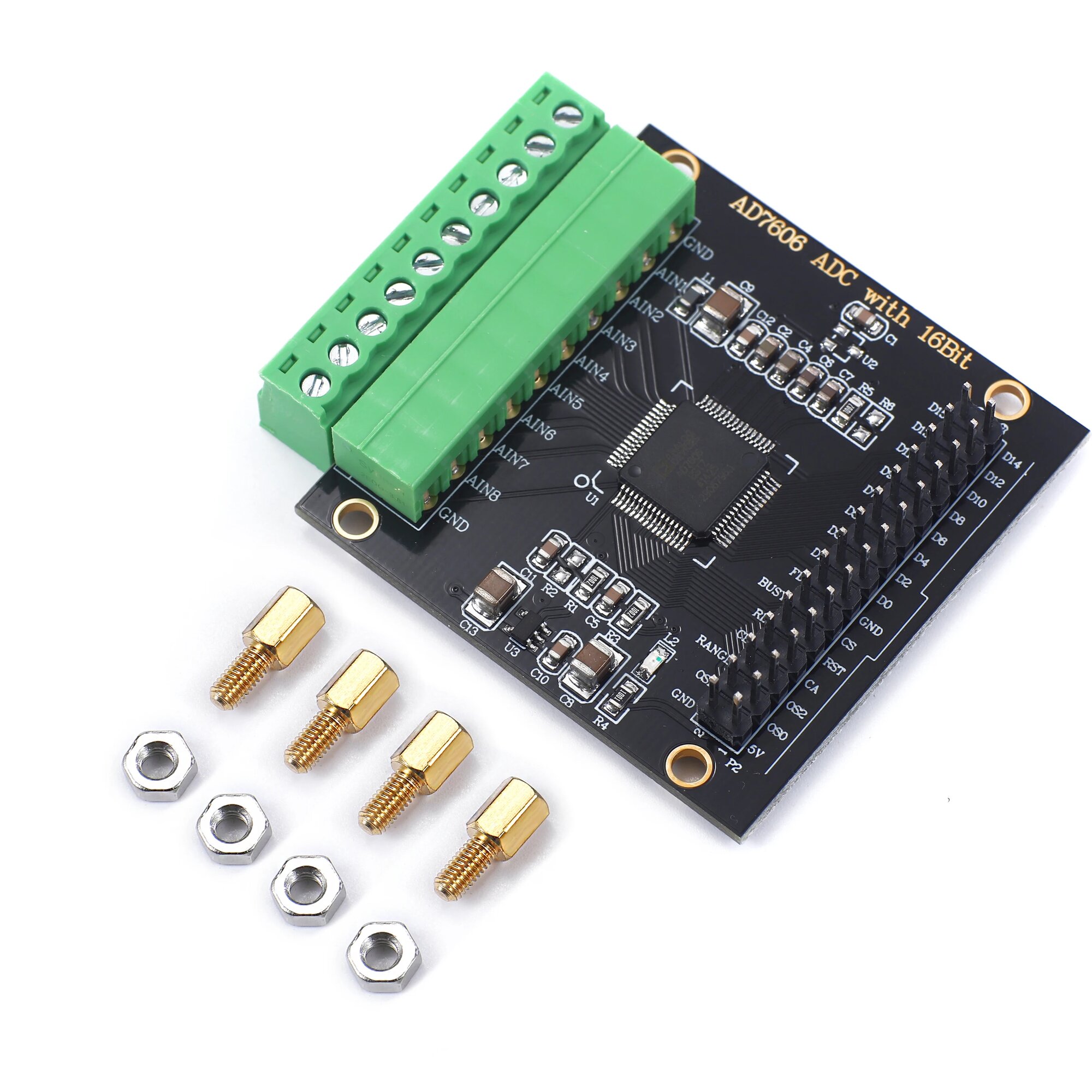 AD7606 Многоканальный АЦП модуль