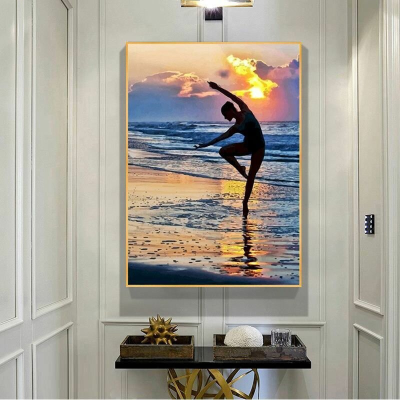 Набор для вышивания крестиком, красивые персонажи,11CT 3 порции