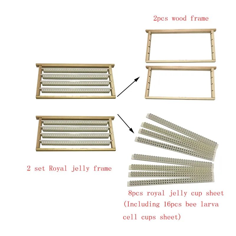 Система выращивания маток Royal jelly equipment 2 set frmae