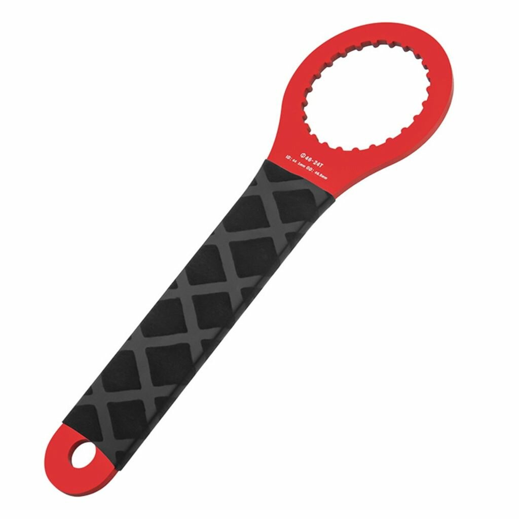 Велосипедные инструменты, Ключ для кареток велосипеда - стиль 3, красный