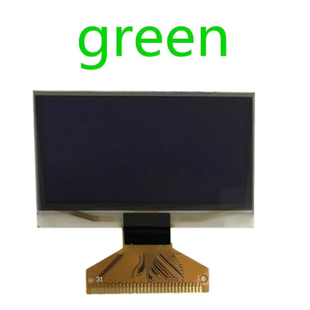 OLED дисплей 2.4" монохромный green