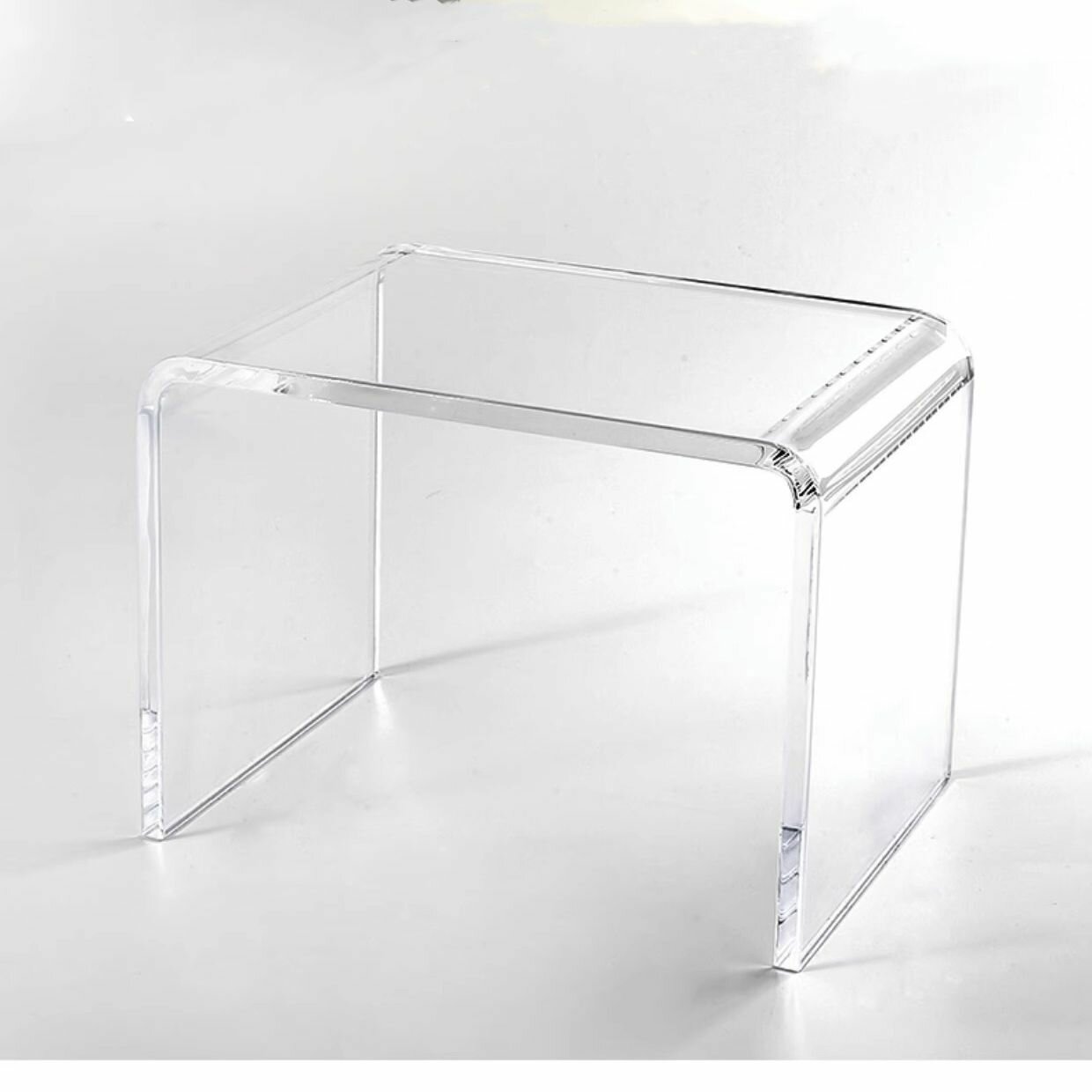 Акриловый табурет/маленький журнальный столик/полка