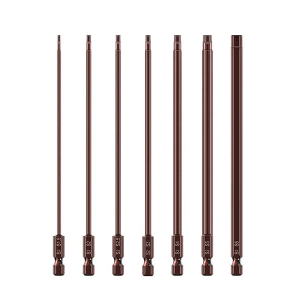 Насадки для отвертки магнитные H1.5mm, легированная сталь