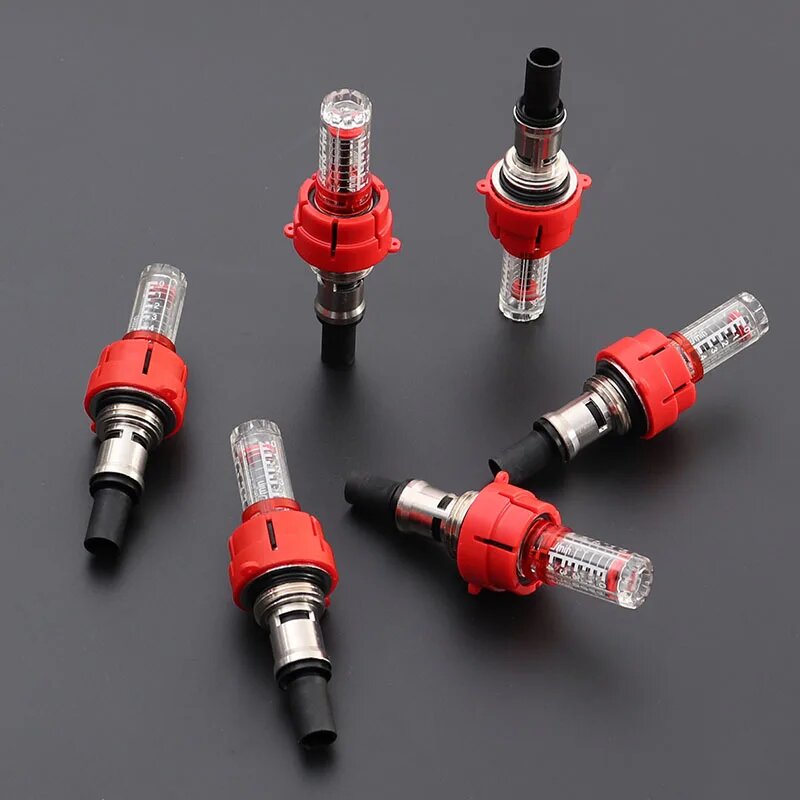 Расходомер для трубопровода 1/2", элементы для подогрева пола 10 Pieces