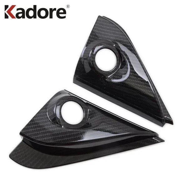 Рамки динамиков Mitsubishi Outlander 2016-2020, Carbon Fiber