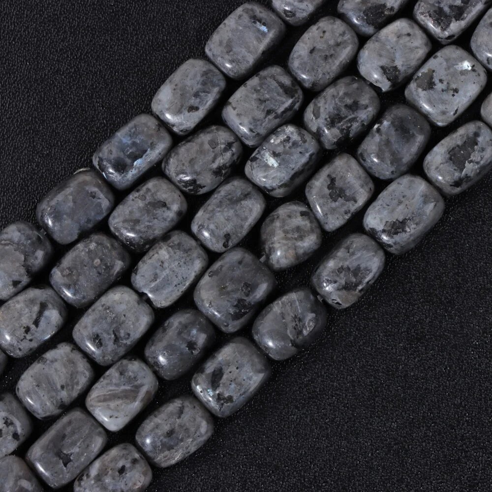 Бусины из аметиста и тигрового глаза 8x12 мм About 13-15pcs, Labradorite