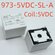 Реле 973-5VDC-SL-A 16A