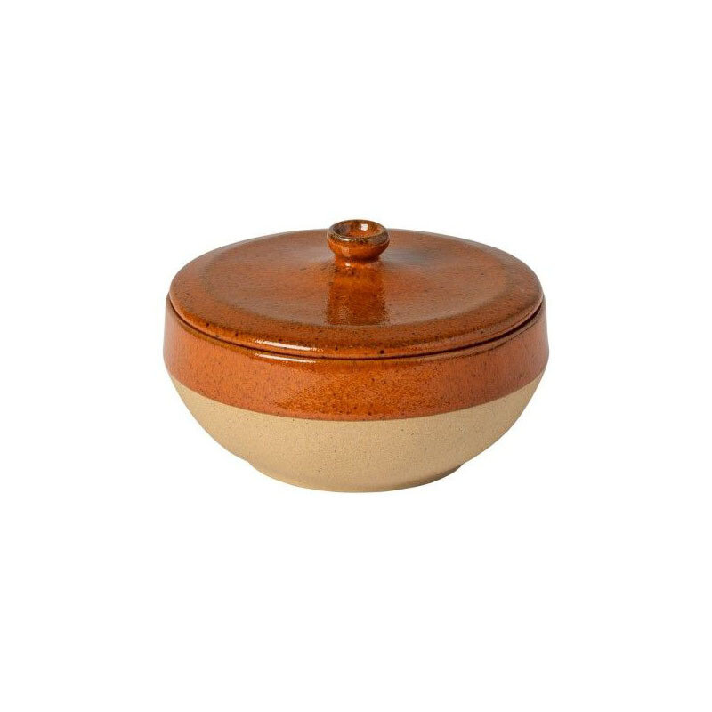 Горшочек для запекания с крышкой Marrakesh 15 см, цвет корица, керамика, Costa Nova, 2VGH151-CAN(2VGH151-00922T)
