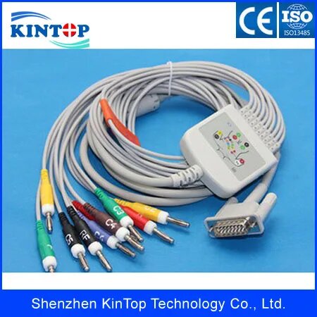 ЭКГ кабель 12 каналов для Bionet, BTL, CardioTech