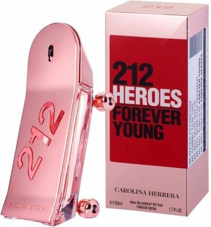 Carolina herrera 212 heroes forever young 50ml парфюмерная вода женская