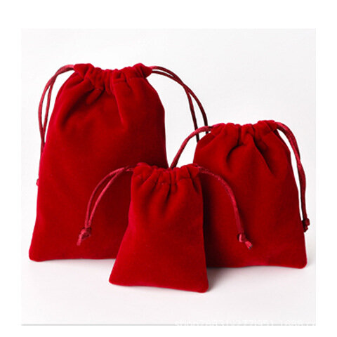 Сумка для ювелирных изделий Yisha Love Fragrance, фланель/бархат, 7x9 см