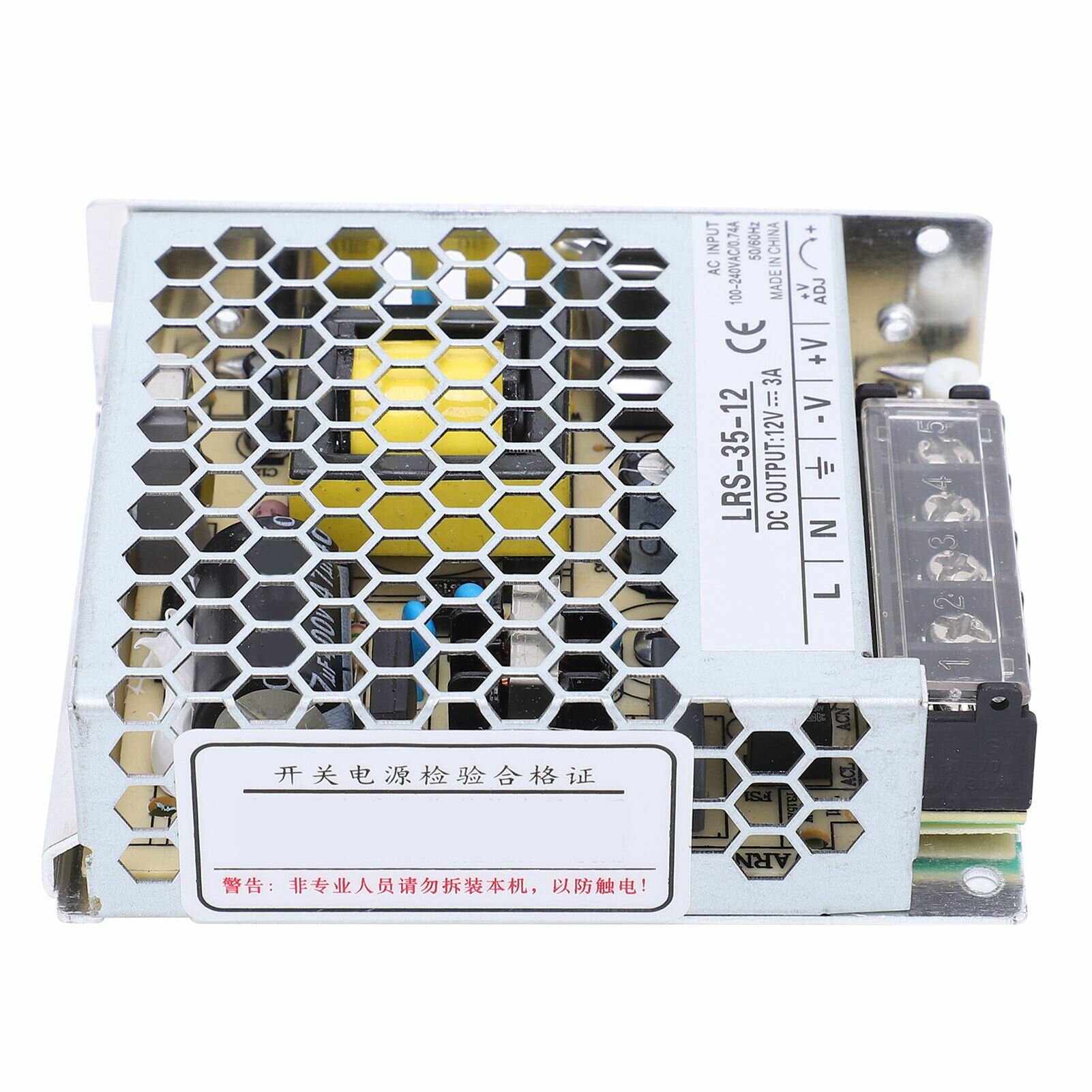 Импульсный источник питания BERM со светодиодным индикатором Аксессуары для драйверов Poewed 35 Вт 85 264VACLRS-35-12