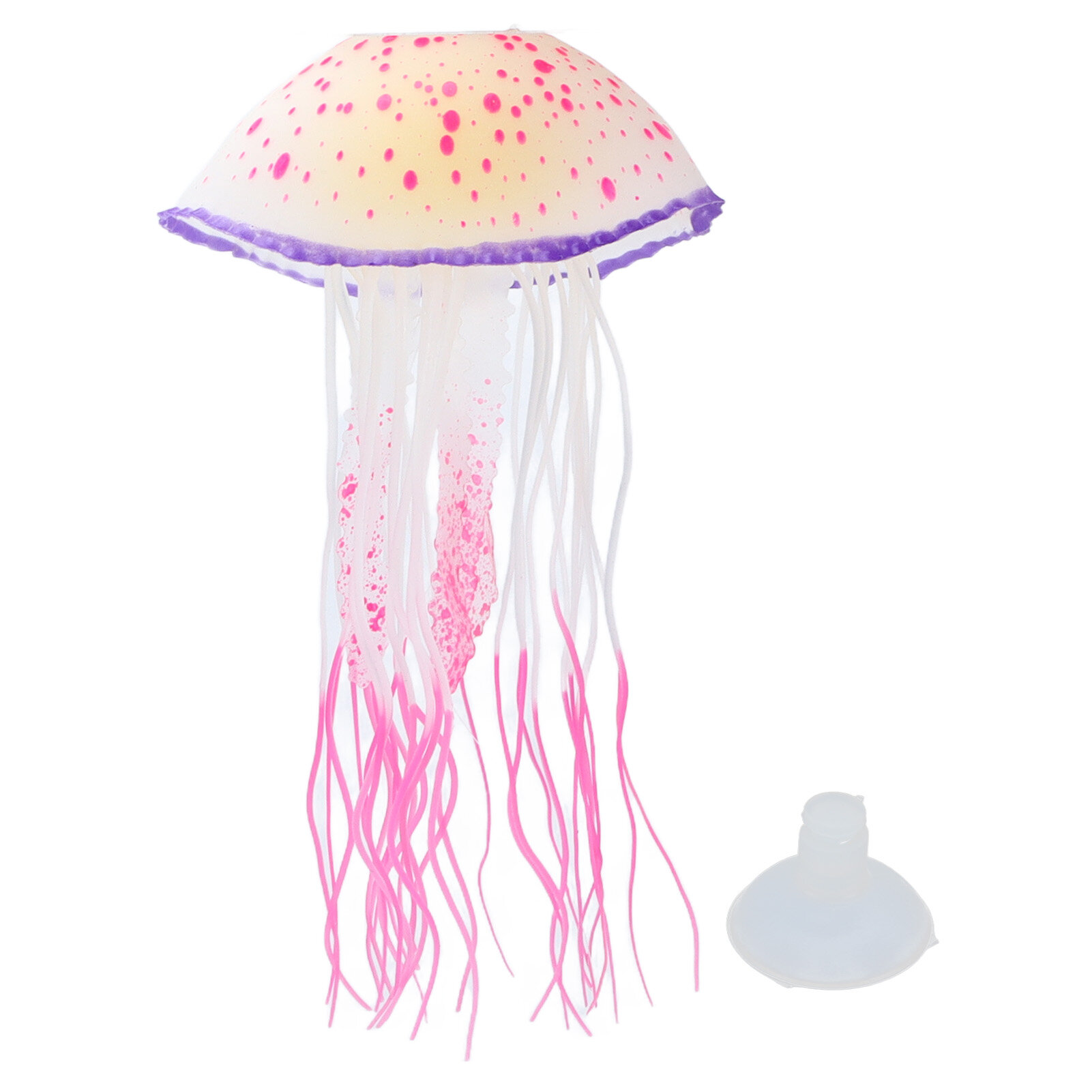 Искусственные флуоресцентные медузы, плавающие декорации в виде медуз для аквариума и рыбного резервуара.