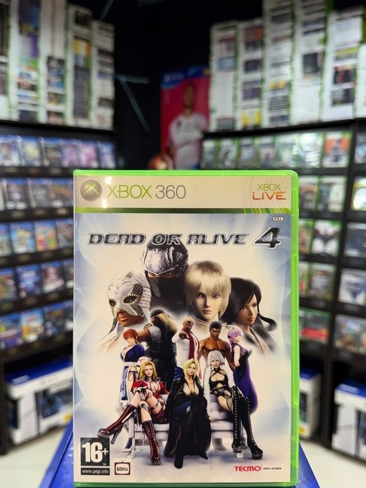 Игра Dead or Alive 4 (Xbox 360) (Box)