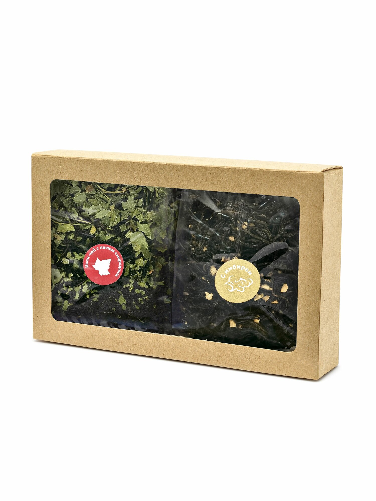 Иван-чай с листом смородины, имбирем и лимоном (набор из 2 шт.)