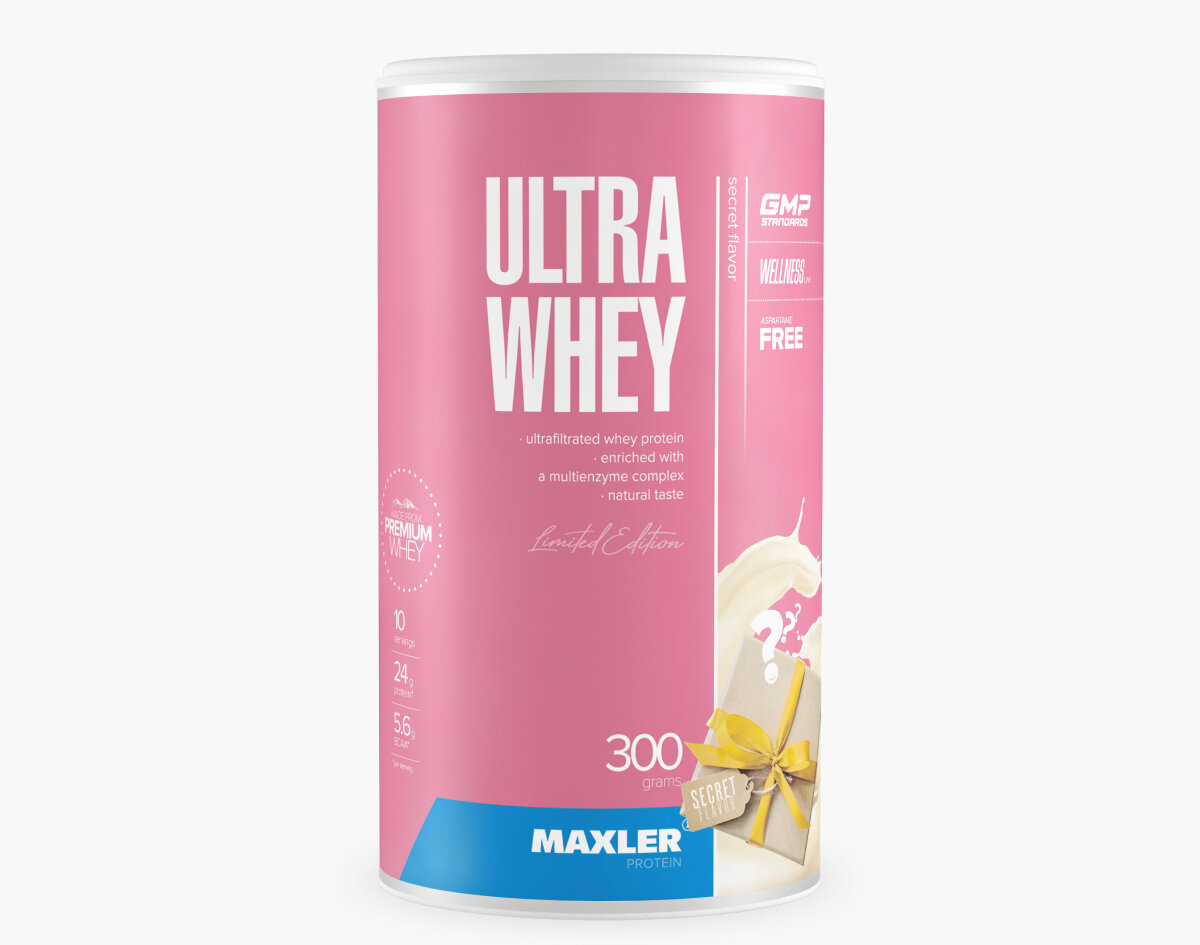 Протеин сывороточный Maxler Ultra Whey 300 гр. - Секретный вкус