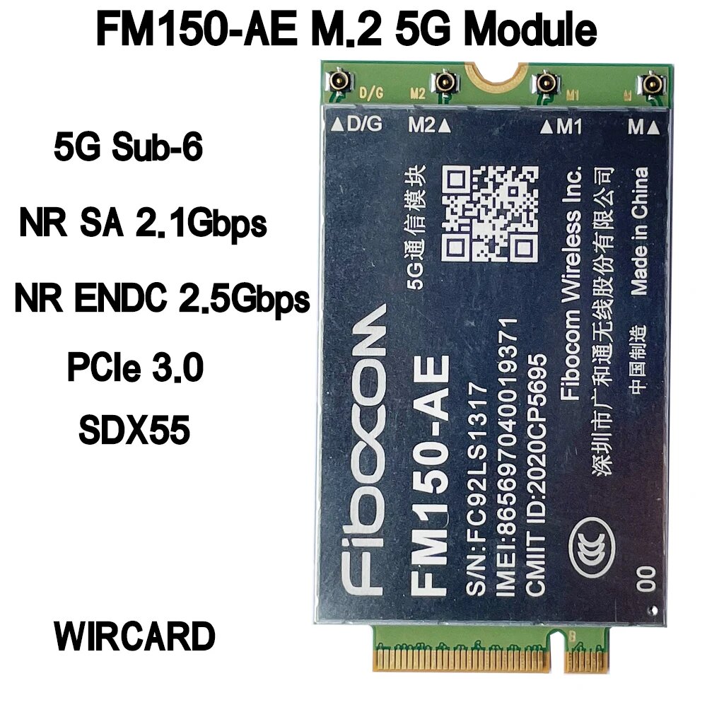 WIRCARD FM150-AE 5G Модуль PCIe3.0