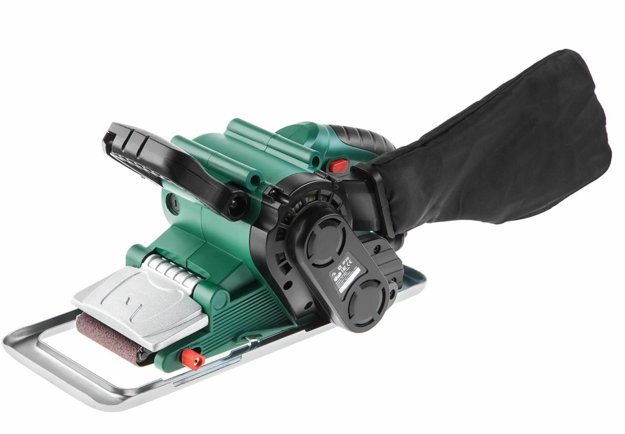 Шлиф. машинка ленточная Hammer LSM800B 800Вт, 120-290 м/мин, лента 75x457мм, рамка, струбцины 2шт. Для дома.