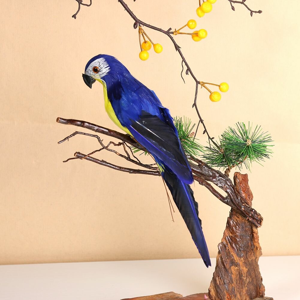 Искусственный попугай, имитация птицы, активная пена, ландшафтный дизайн, украшение дома