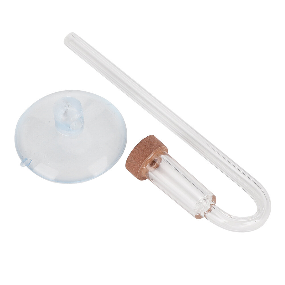 CN05-02 Прозрачный акриловый очиститель CO2 для аквариума Мини-диффузор Аксессуары для аквариума