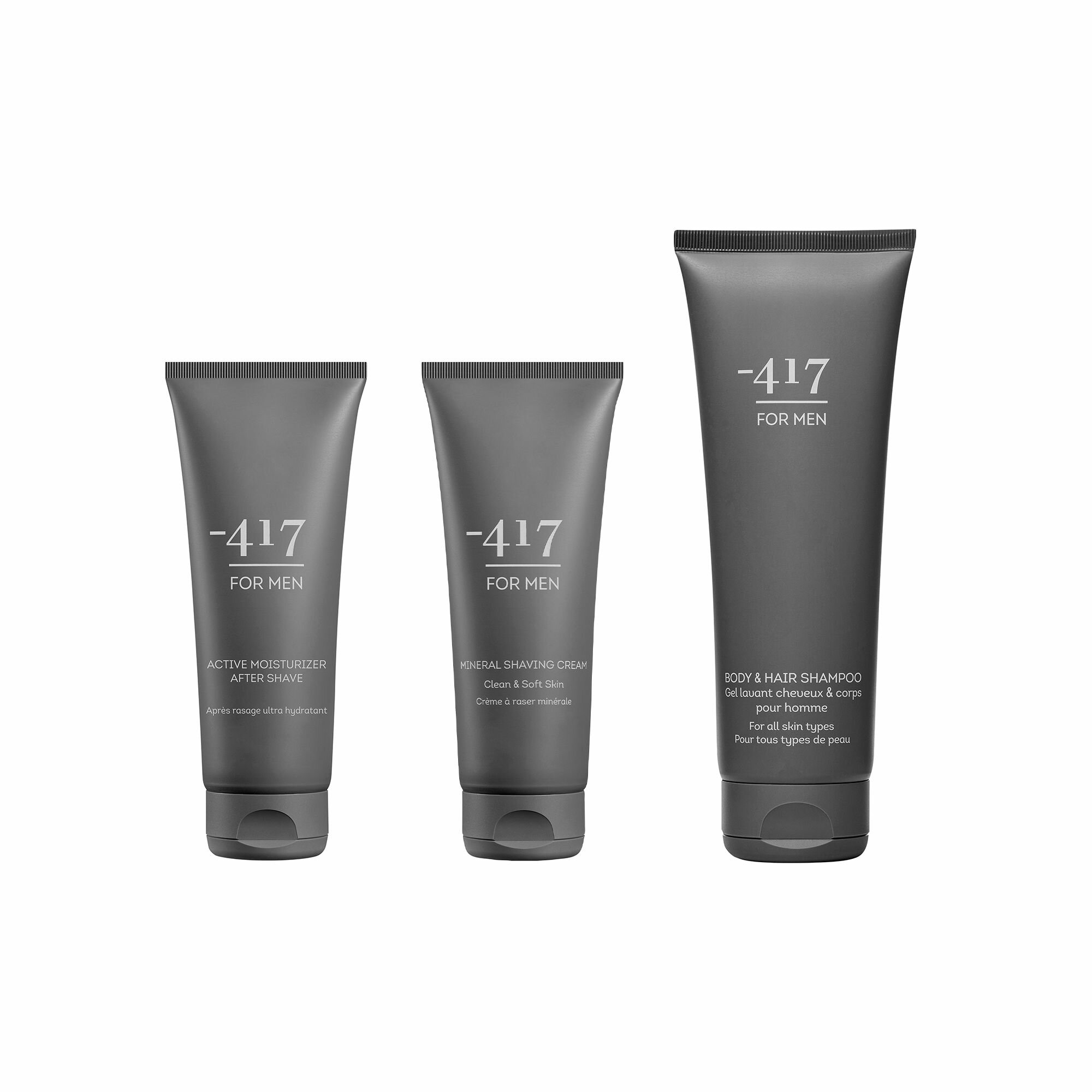 Minus 417 For Men Подарочный набор мужской (Гель для бритья + Шампунь 2в1 для волос и тела)