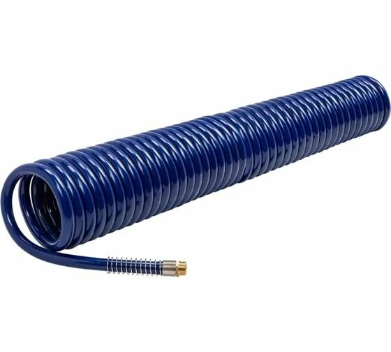 Шланг витой полиуретановый 12мм х 18мм х 20м с резьбовыми наконечниками 1/2" YATAFORCE