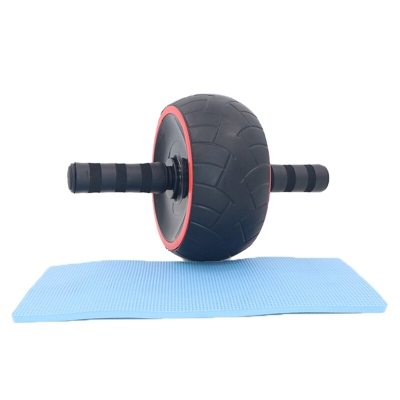 Поворотное Колесо Роликовое Колесо Для Упражнений на Брюшной Полости Тренажерное Оборудование для Мужчин Женщин Основная Сила и Тренировка Мышц Брюшного пресса