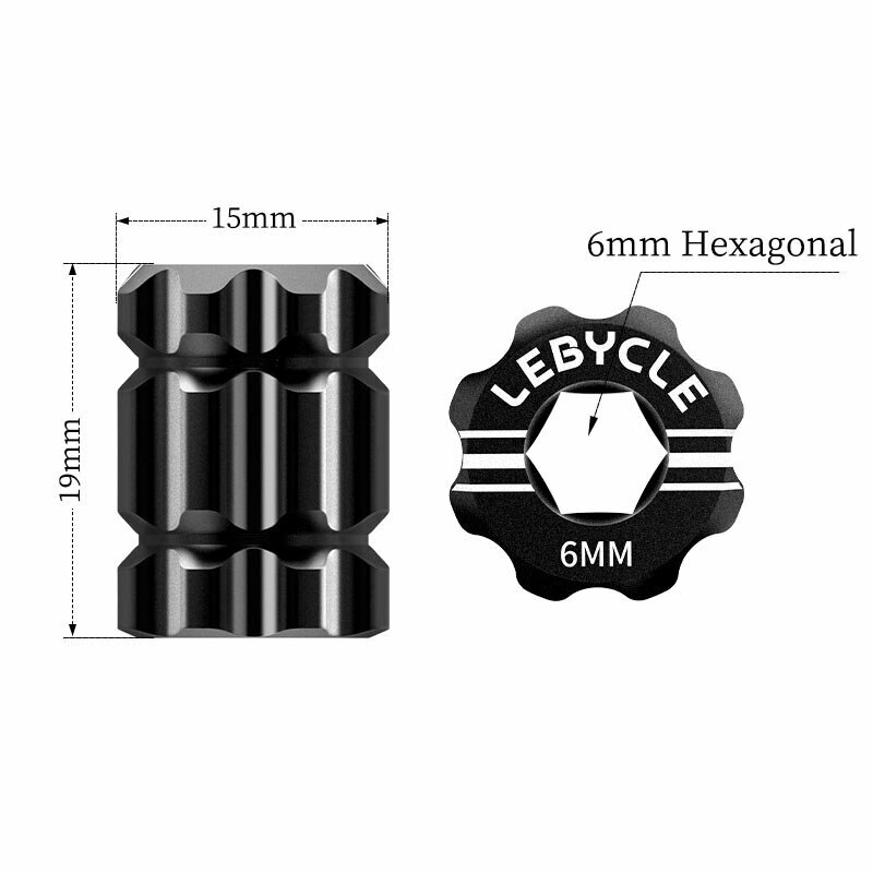 LEBYCLE Ключ для прижимного болта шатунов Crank Cap tool