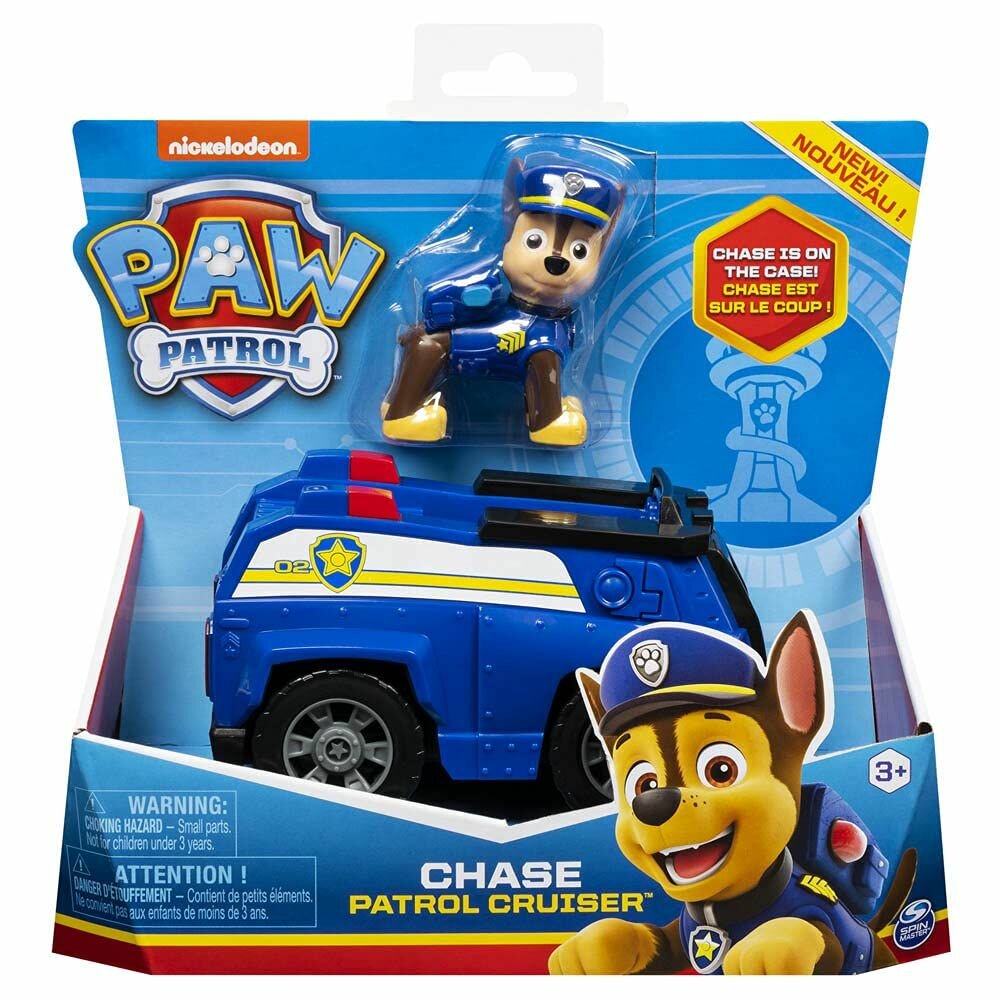Nickelodeon Paw Patrol Chase Patrol cruiser / Игрушечная модель детского патрульного крейсера